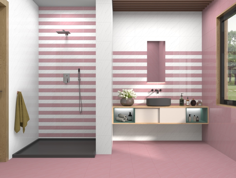 Pink Bathroom Ideas | Orientbell